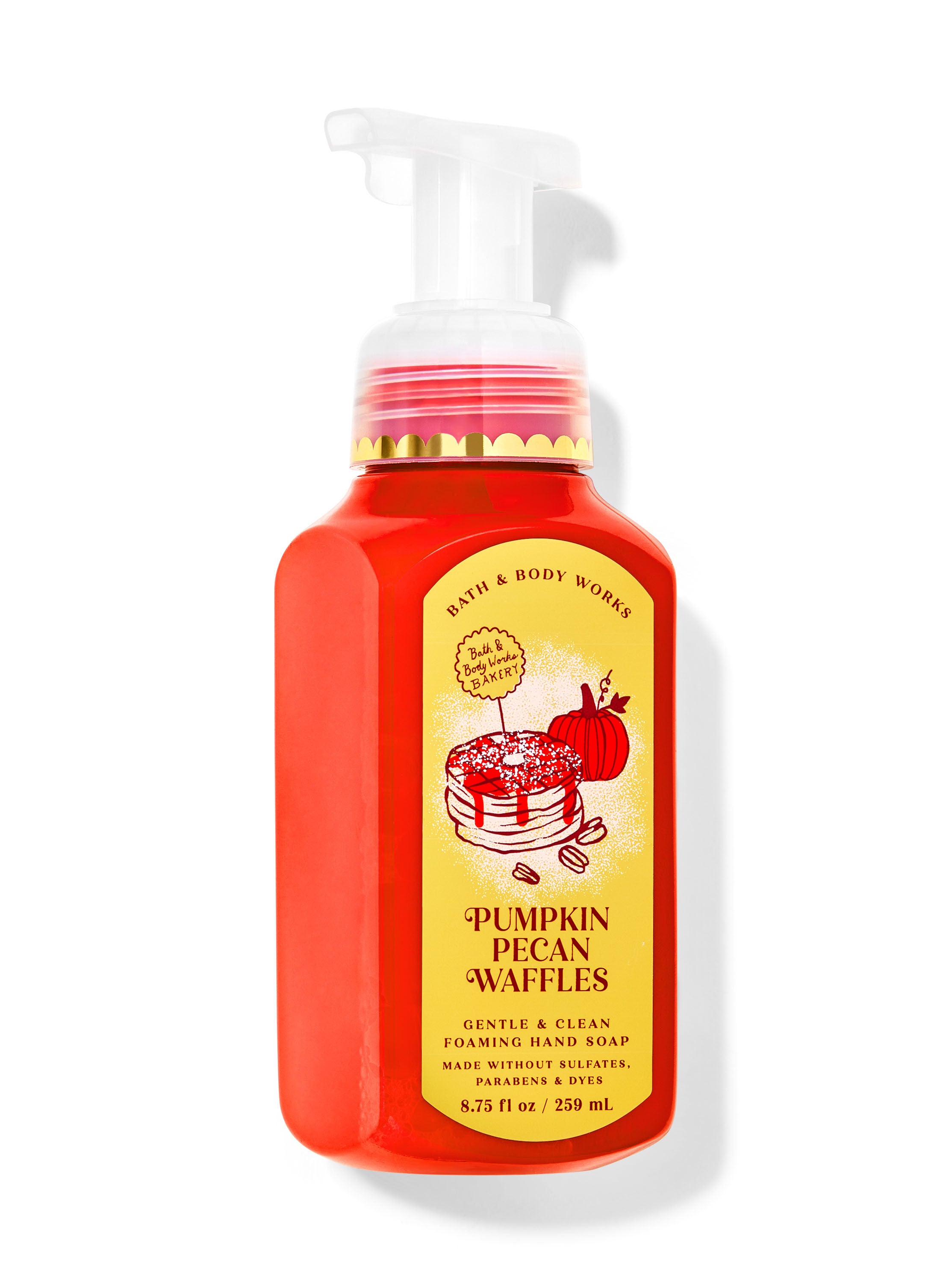 Bath And Body Works Pumpkin Pecan Waffles Gentle And Clean Foaming Hand