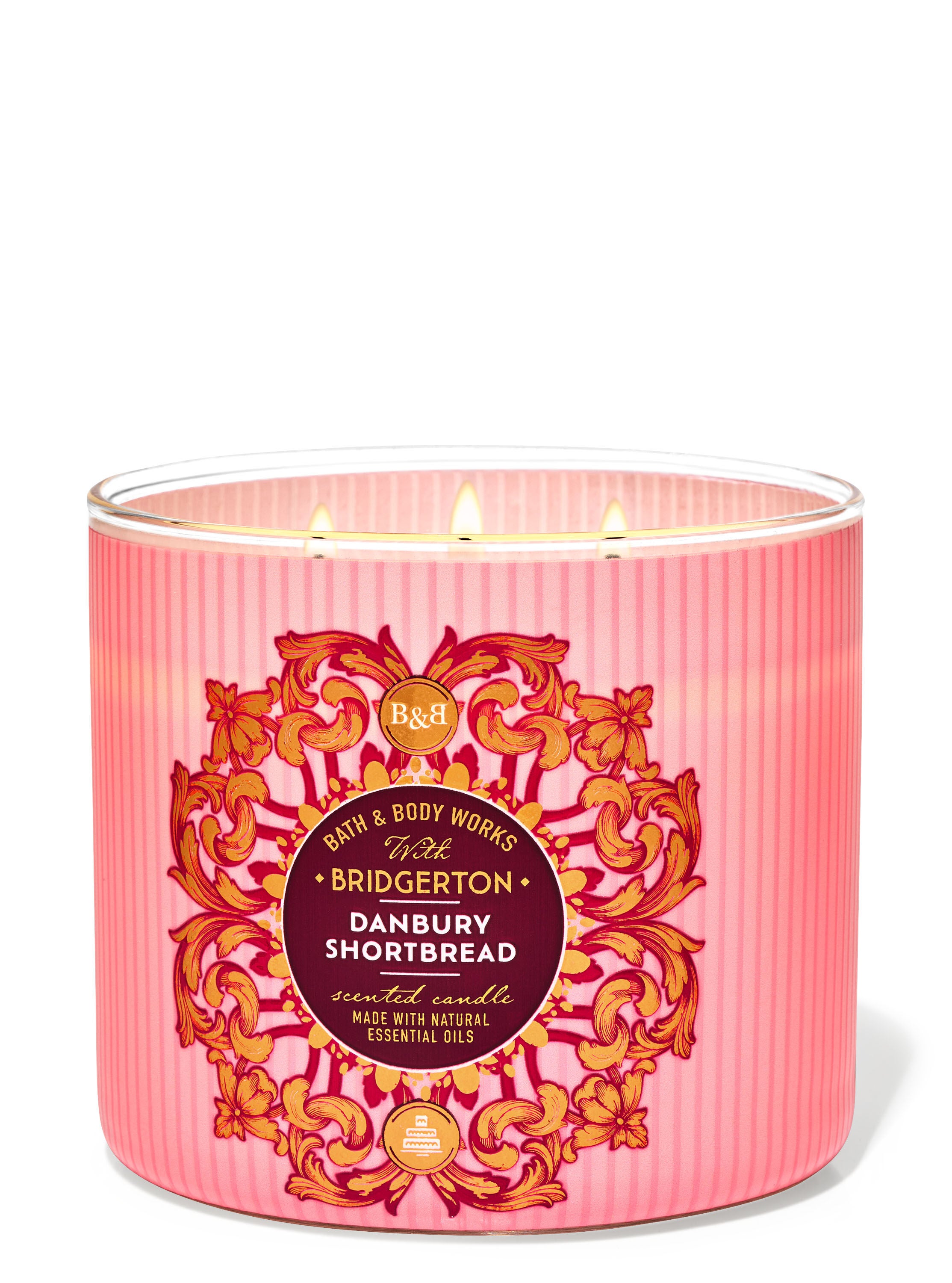 Bath & Body Works Danbury Shortbread 3-Wick Candle | Hamilton Place