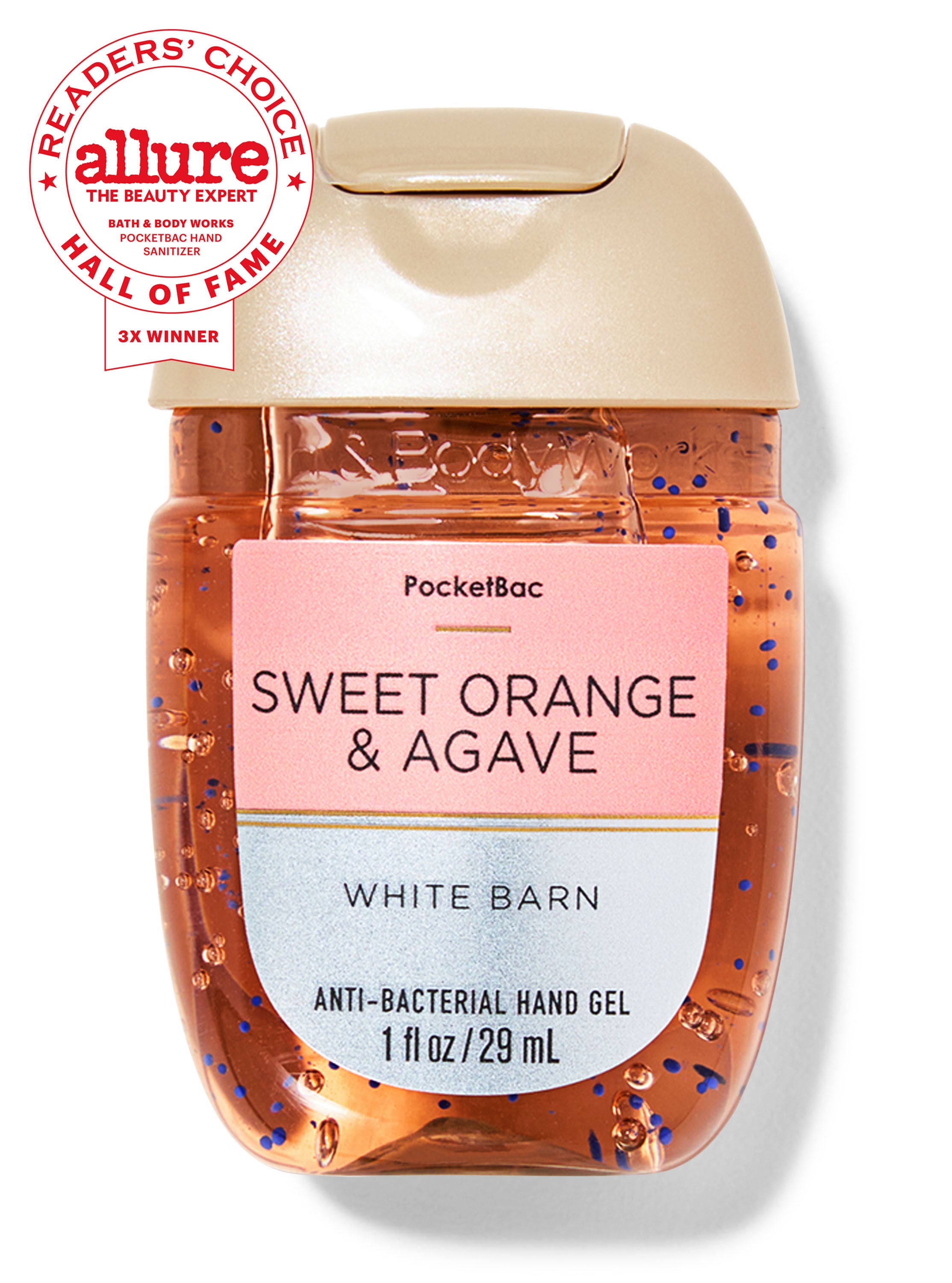 Orange hand sanitizer store