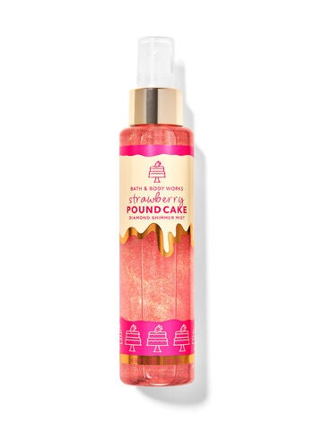 Strawberry Pound Cake Diamond Shimmer Mist | Bath & Body Works