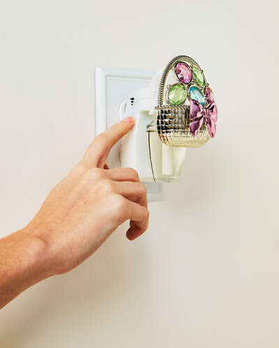 Easter Basket Scent Control™ Nightlight Wallflowers Fragrance Plug ...