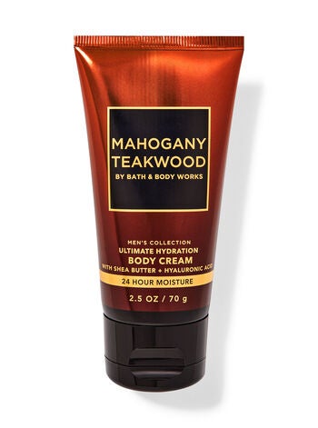 Mahogany Teakwood Travel Size Ultimate Hydration Body Cream - Men's ...
