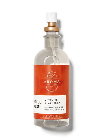 Vetiver Vanilla Essential Oil Mist - Aroma | Bath & Body Works