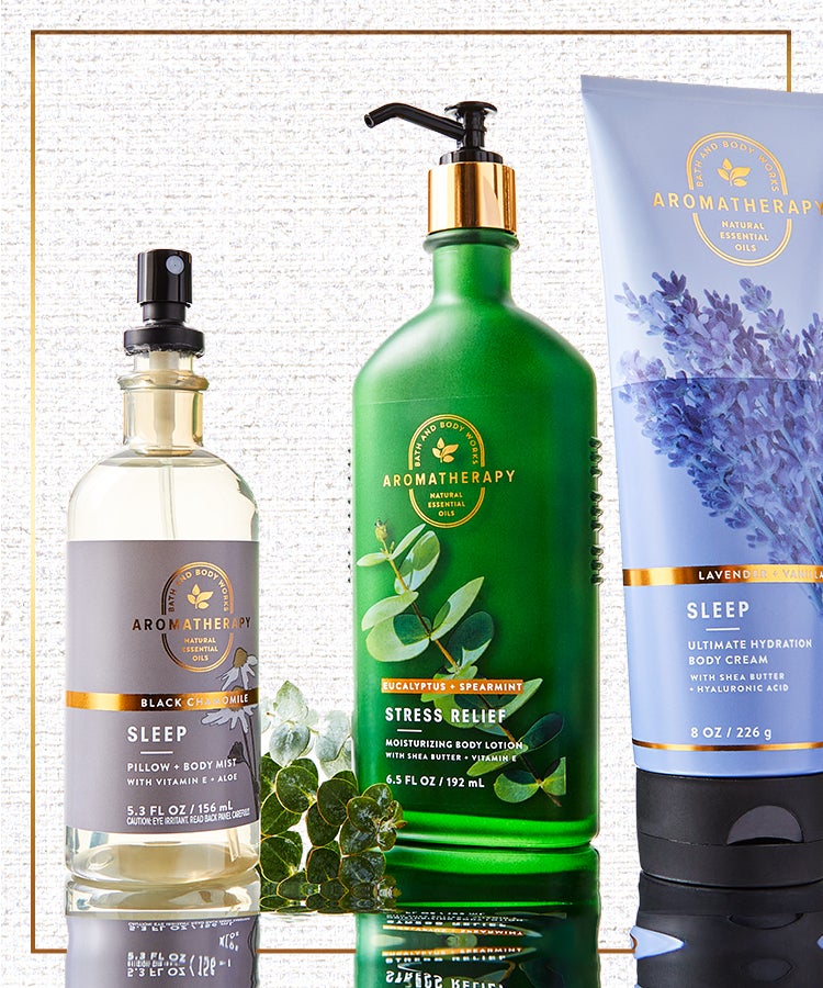 All About Our New Aromatherapy Formulas | Bath & Body Works